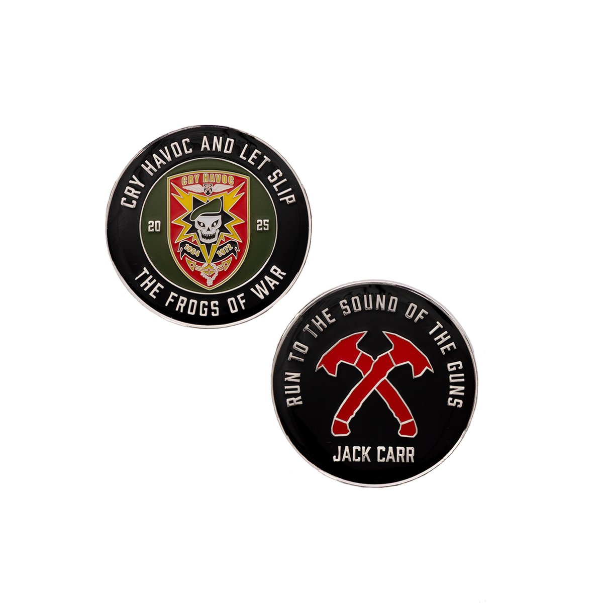 Cry Havoc Challenge Coin