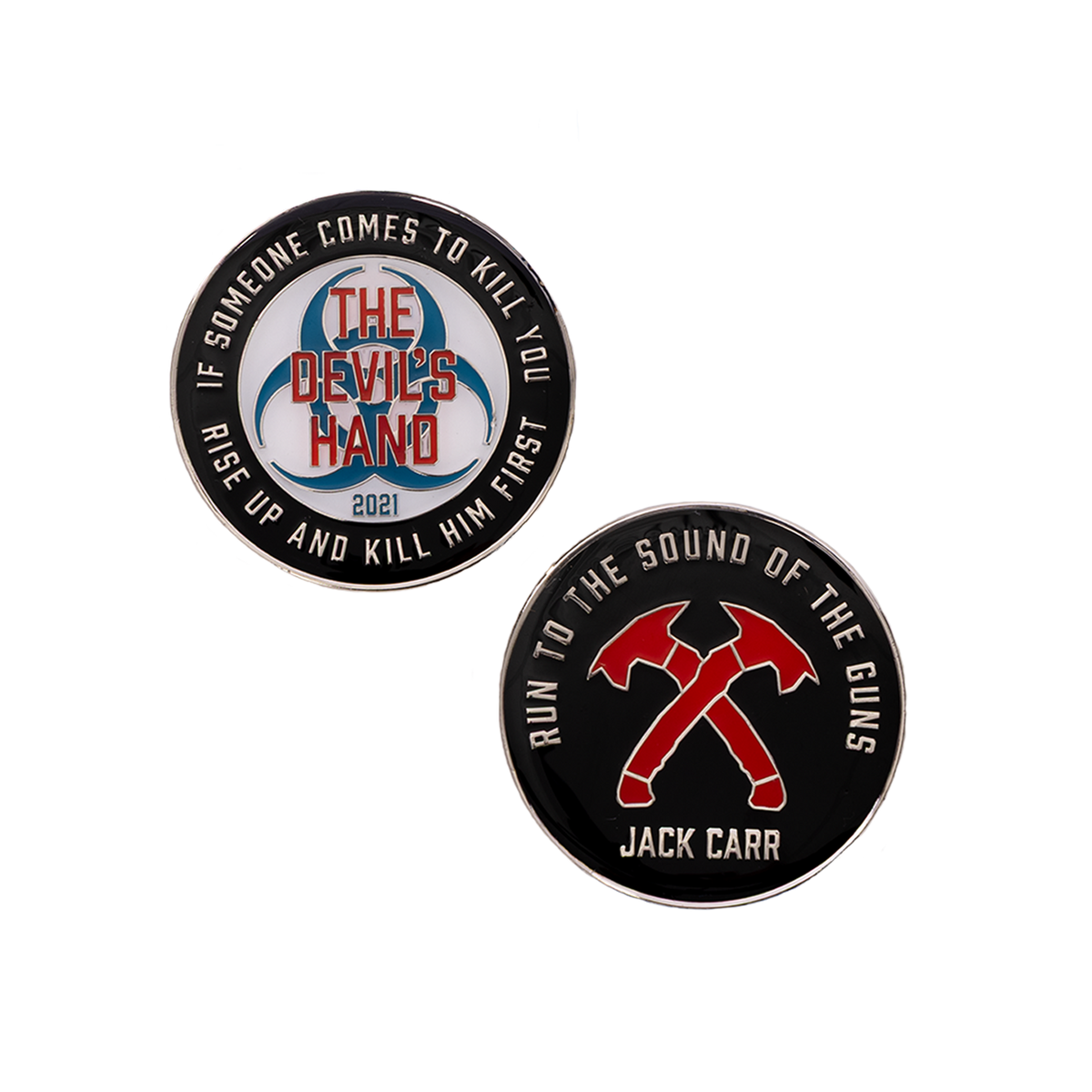 The Devil's Hand Challenge Coin