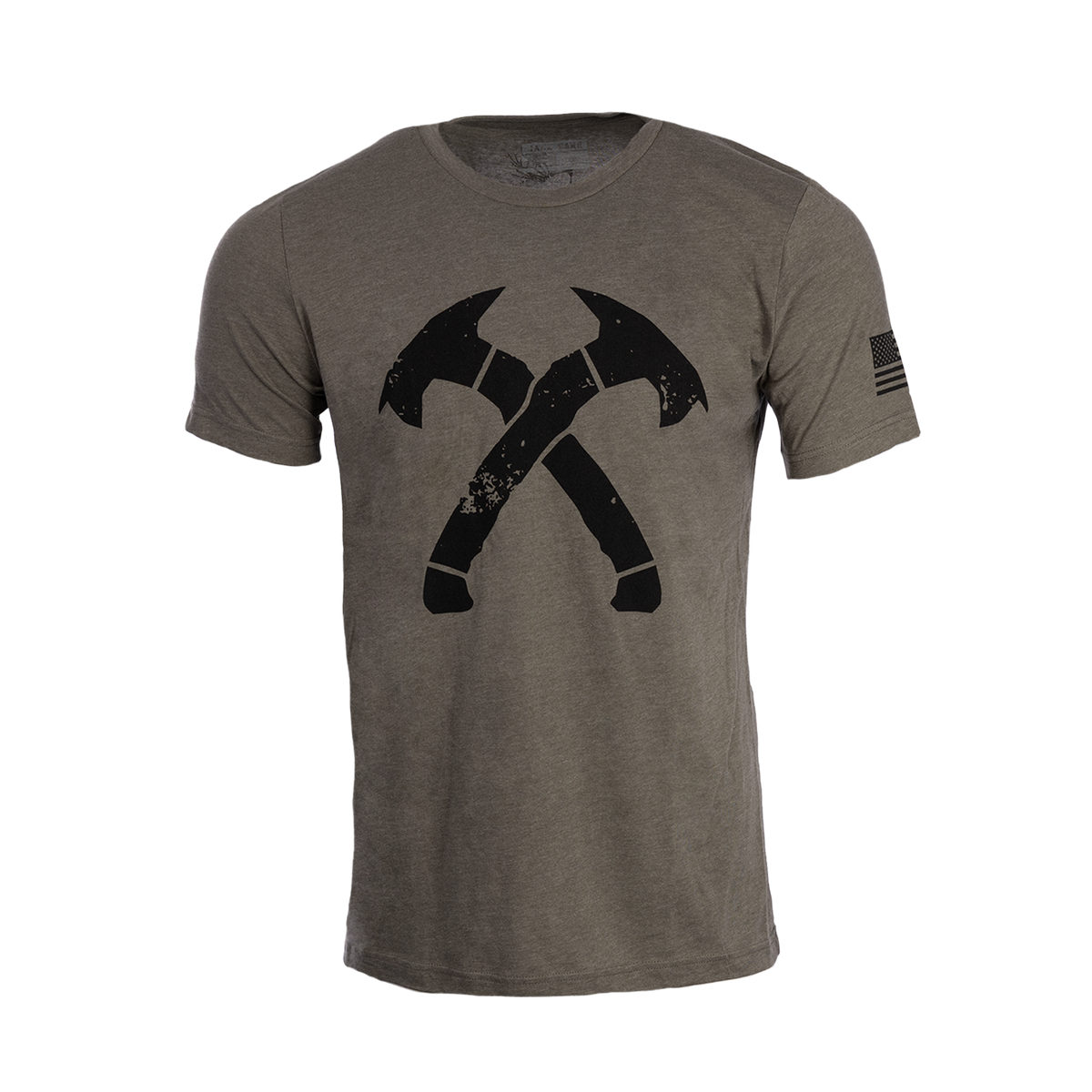 Crossed Hawks Distressed Tee