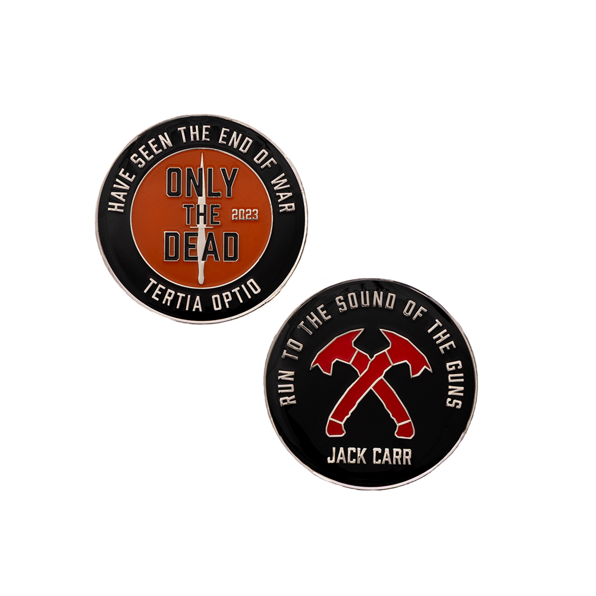 Only The Dead Challenge Coin
